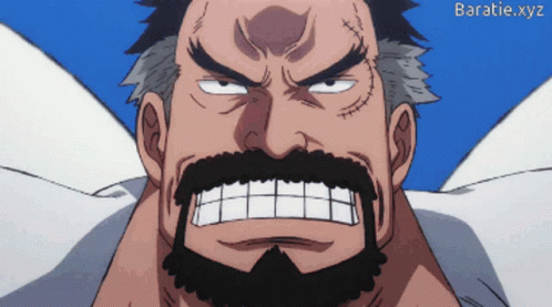Monkey D. Garp Standing GIF | GIFDB.com