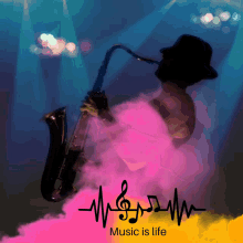 Music Is Life GIF | GIFDB.com