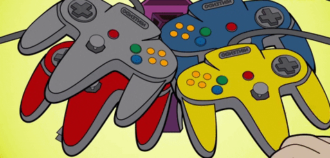 N64 Controller Picks GIF | GIFDB.com
