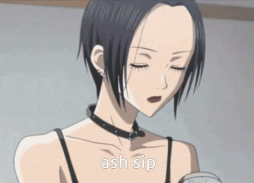 Nana Anime Osaki Drinking Alcohol GIF | GIFDB.com