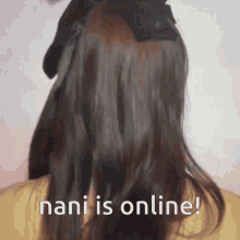Nani Is Now Online Cute Pose GIF | GIFDB.com