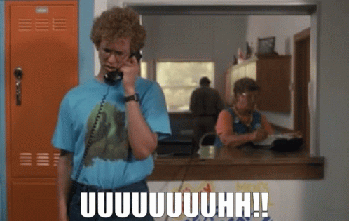 Napoleon Dynamite Jon Heder Annoyed Phone Call GIF | GIFDB.com