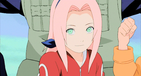 Naruto And Sasuke Sakura Smile GIF | GIFDB.com