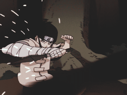 Naruto Neji Fast Attack GIF | GIFDB.com