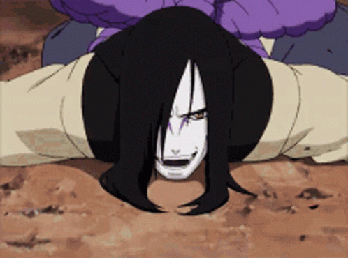 Naruto Shippuden Orochimaru Snake-like Form GIF | GIFDB.com