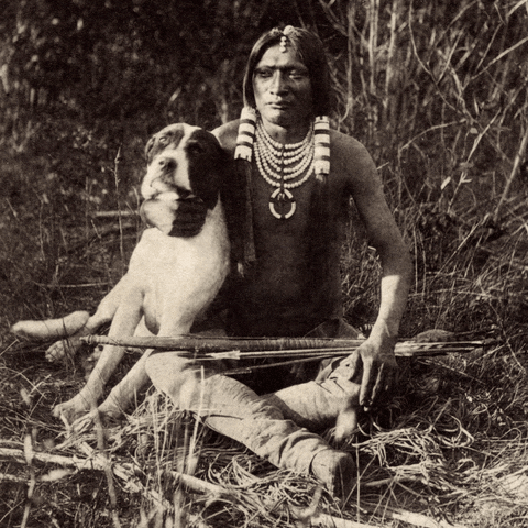 Native American And Dog GIF | GIFDB.com