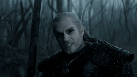 Netflix The Witcher Geralt Of Rivia Raging GIF | GIFDB.com
