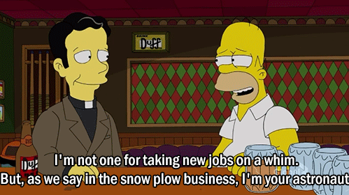 New Job Homer Simpson Sales Talk GIF | GIFDB.com