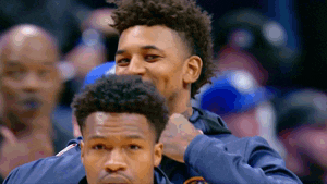 Nick Young Smiling To Serious Face GIF | GIFDB.com
