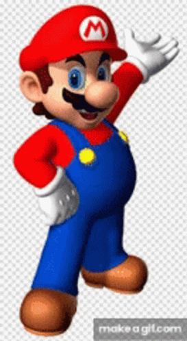 Nintendo Super Mario Different Poses GIF | GIFDB.com