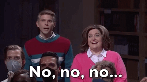 No No No Saturday Night Live GIF | GIFDB.com