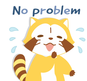No Problem Raccoon Shy All Good GIF | GIFDB.com