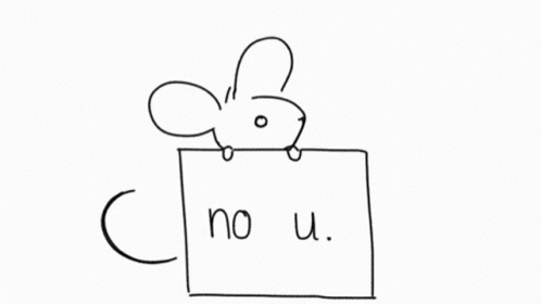 No You Are Mouse Drawing GIF | GIFDB.com