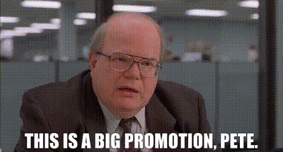 Office Space Tom Smykowski Big Promotion GIF | GIFDB.com