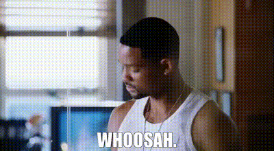 Officer Doing Woosah Meditation GIF | GIFDB.com