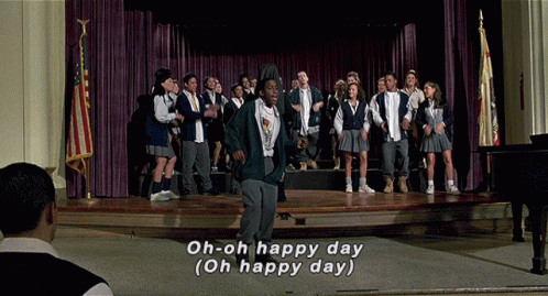 Oh Happy Day Group Celebration GIF | GIFDB.com