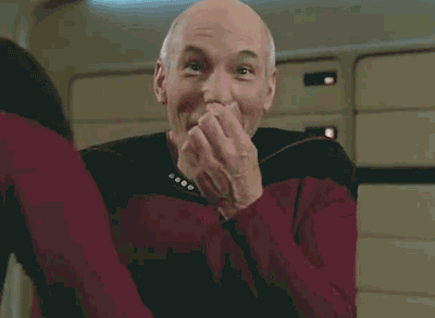 Oh Really Picard Patrick Stewart GIF | GIFDB.com