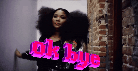 Ok Bye Pixel Animated Text GIF | GIFDB.com