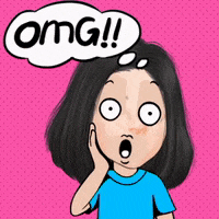 Omg Reaction Woman Cartoon GIF | GIFDB.com