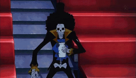 One Piece Brook GIF | GIFDB.com