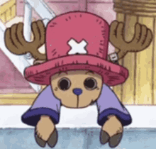 One Piece Chopper Looking Up GIF | GIFDB.com