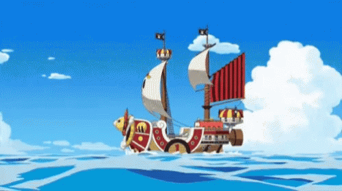 One Piece Thousand Sunny GIF | GIFDB.com