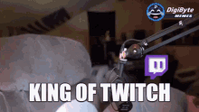 Online Streamer King Of Twitch Paper Crown GIF | GIFDB.com