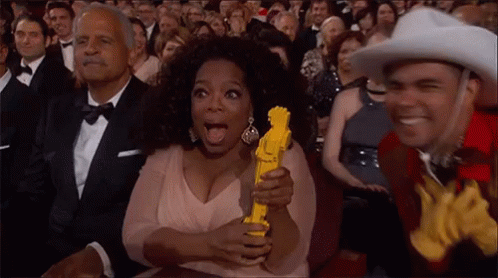 Oprah Winfrey Lego Oscars GIF | GIFDB.com