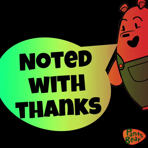 Pants Bear Noted With Thanks GIF | GIFDB.com