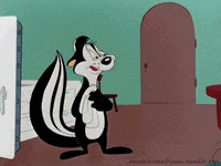 Pepe Le Pew Moving Eyebrows GIF | GIFDB.com