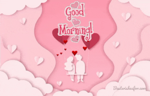 Pink Good Morning Love GIF | GIFDB.com