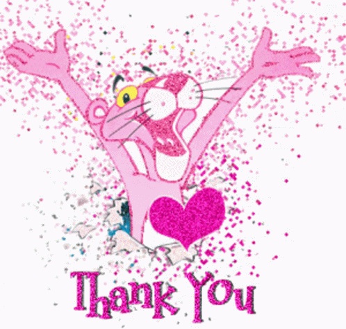 Pink Panther Thank You GIF | GIFDB.com