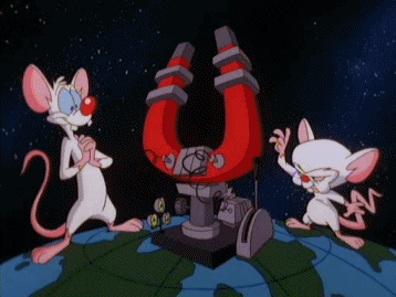 Pinky And The Brain Magnet Blast Intro GIF | GIFDB.com