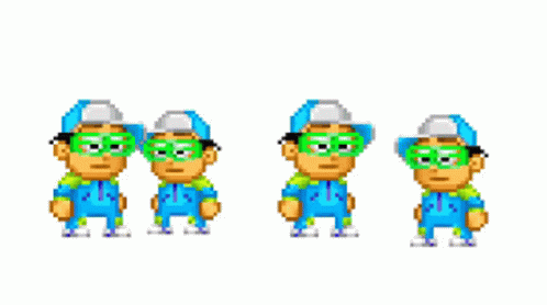 Pixel World Power Jump GIF | GIFDB.com