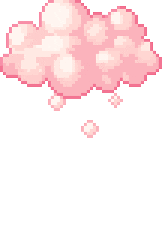 Pixelated Pink Clouds Animation GIF | GIFDB.com