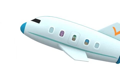 Pocoyo And Friends Plane Ride GIF | GIFDB.com
