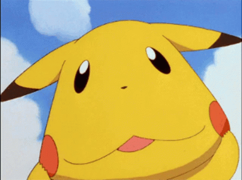 Pokemon Playful Cute Pikachu Squeezing Face GIF | GIFDB.com