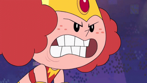 Power Puff Girls Princess Morbucks Grinding Teeth Angry GIF | GIFDB.com