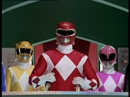 Power Rangers Hail Hitler Pose GIF | GIFDB.com