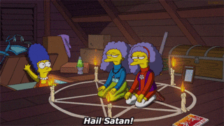 Praising Hell Devil Satan GIF | GIFDB.com