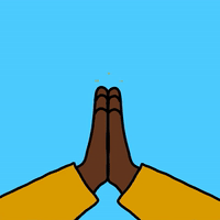 Praying Hands Thank You Emoji Animation GIF | GIFDB.com