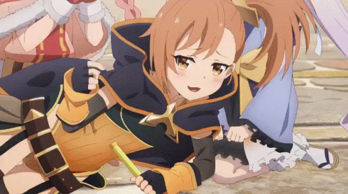 Princess Connect Redive Anime Misogi Smug Snap GIF | GIFDB.com