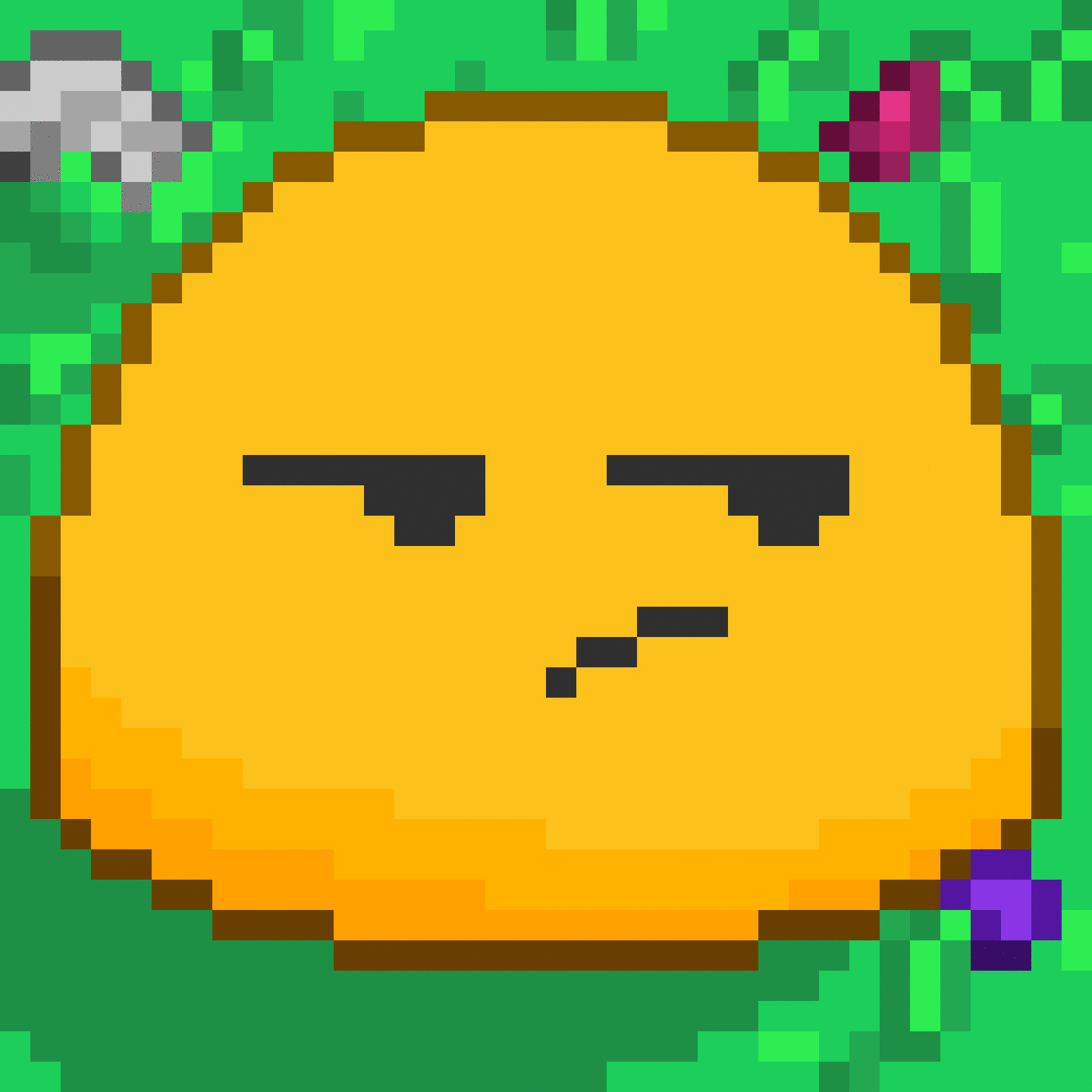 Profile Pic Disappointed Emoji Pixel Cartoon GIF | GIFDB.com