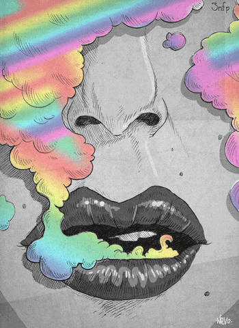 Psychedelic Vaping GIF | GIFDB.com