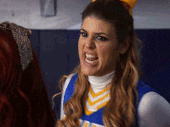 Pulling My Hair Out Sadie Saxton Awkward GIF | GIFDB.com