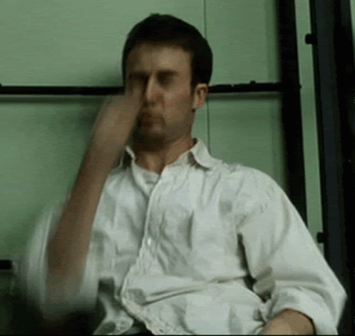 Punch In The Face Fight Club Tyler Durden GIF | GIFDB.com