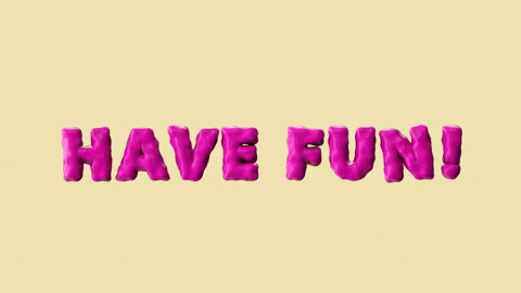 Purple Have Fun Text GIF | GIFDB.com
