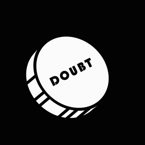 Pushing Doubt Button Animation GIF | GIFDB.com