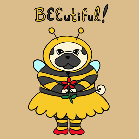 Queen Beautiful Bee GIF | GIFDB.com