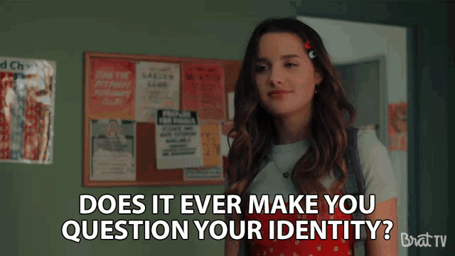 Question Your Identity Annie Leblanc GIF | GIFDB.com